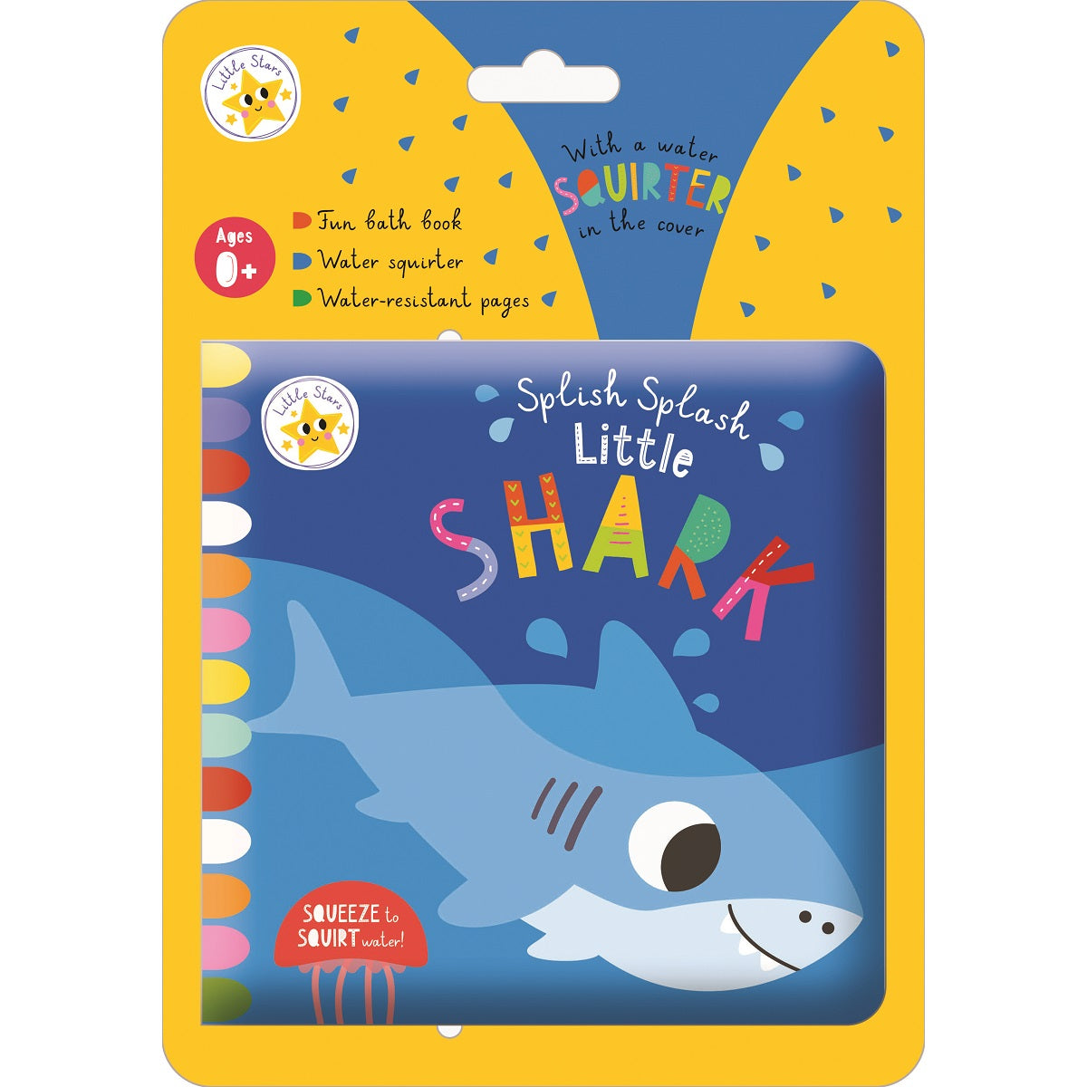 Splish Splash Little Shark - Bath Book – Bunny + Munnie