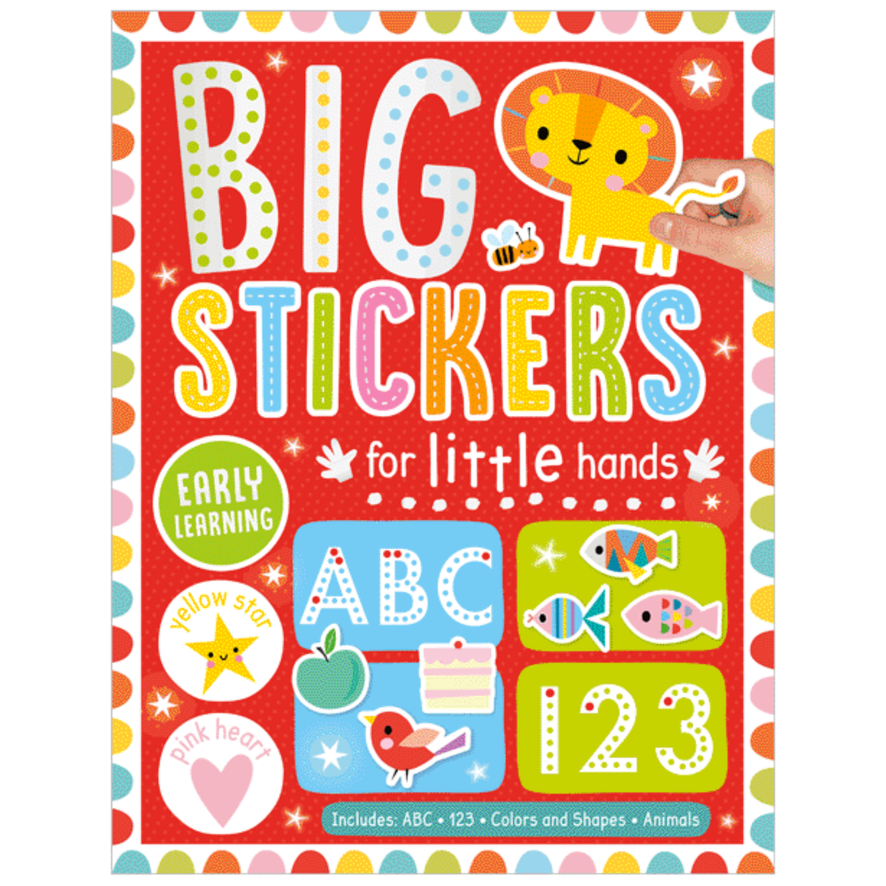 Big Stickers for Little Hands RED PB – Bunny + Munnie