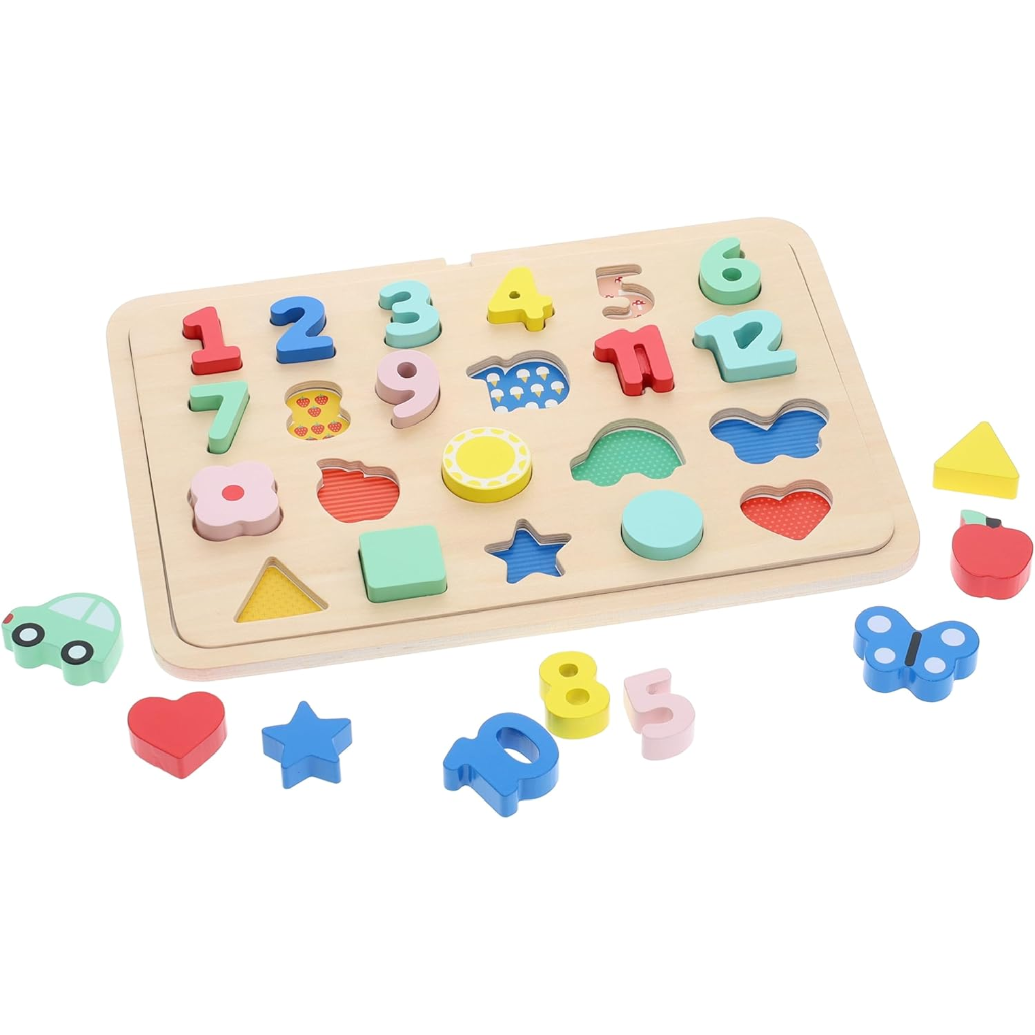 Multi-Language Alphabet Wooden Tray Puzzle – Bunny + Munnie