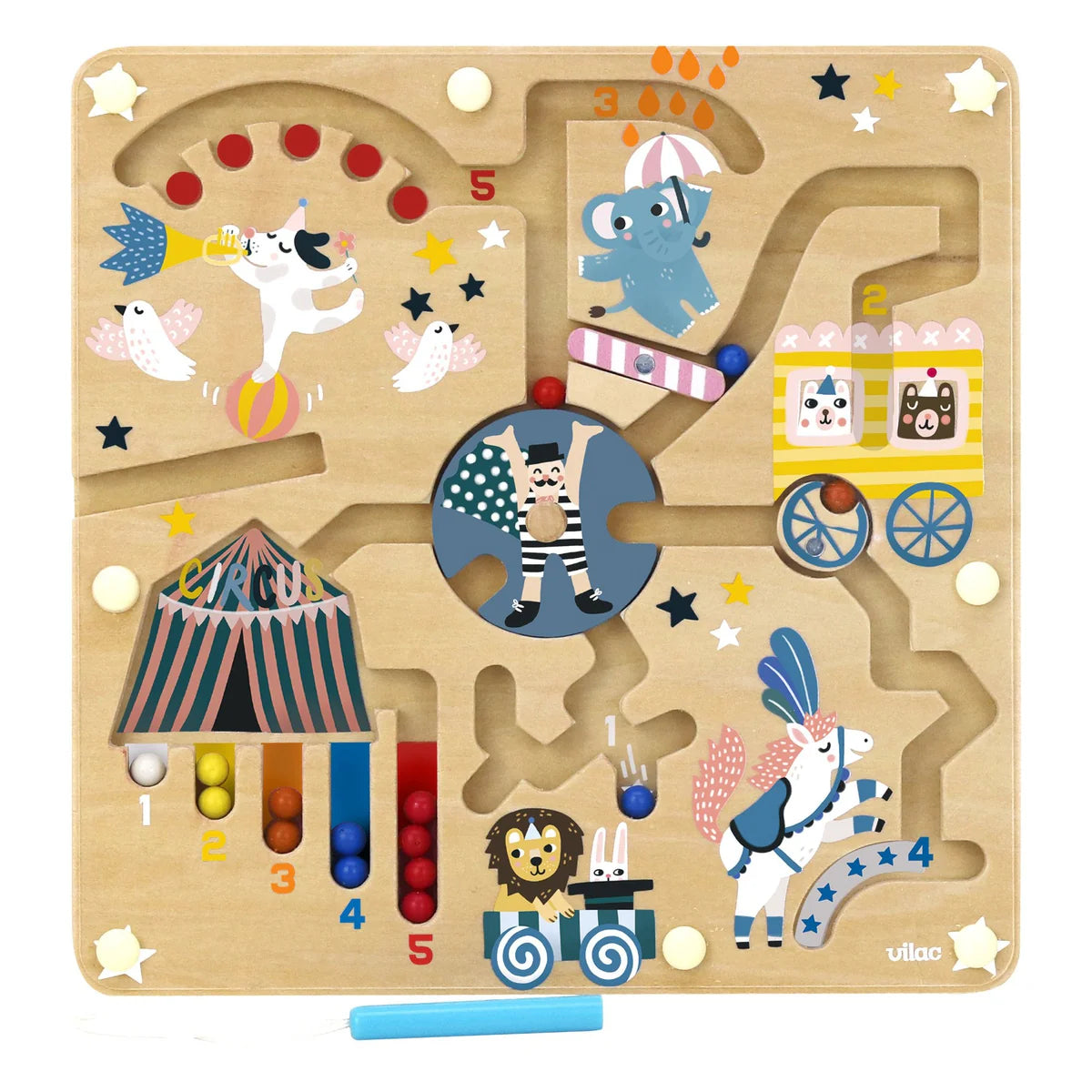 Michelle Carlslund - Circus Magnetic Labyrinth / Maze – Bunny + Munnie